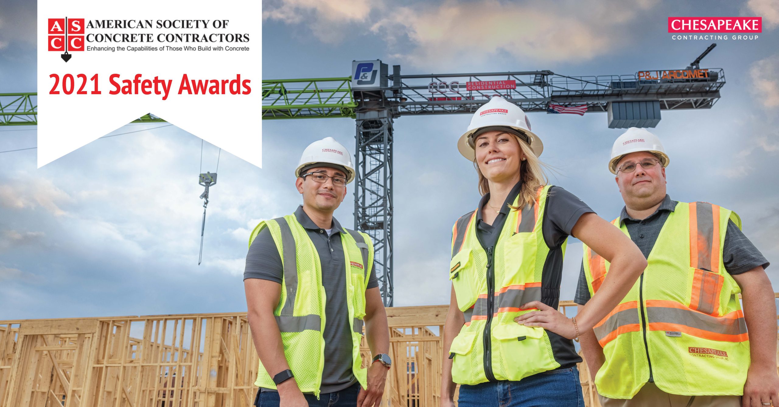 CCG Awarded Three Safety Awards from ASCC - Chesapeake Contracting Group